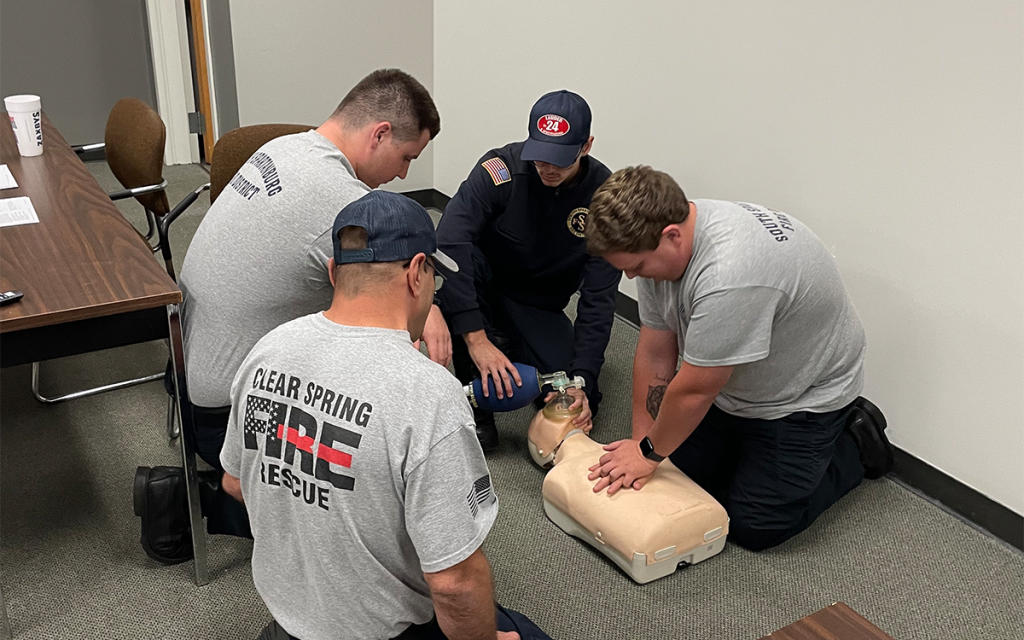 Register for CPR Class - South Spartanburg Fire District